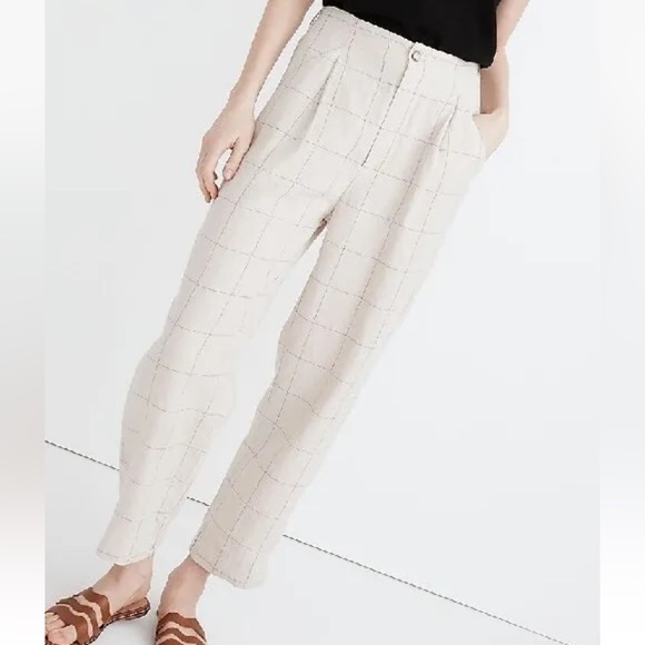 Madewell | Pants & Jumpsuits | Nwt Madewell Linen Pants | Poshmark